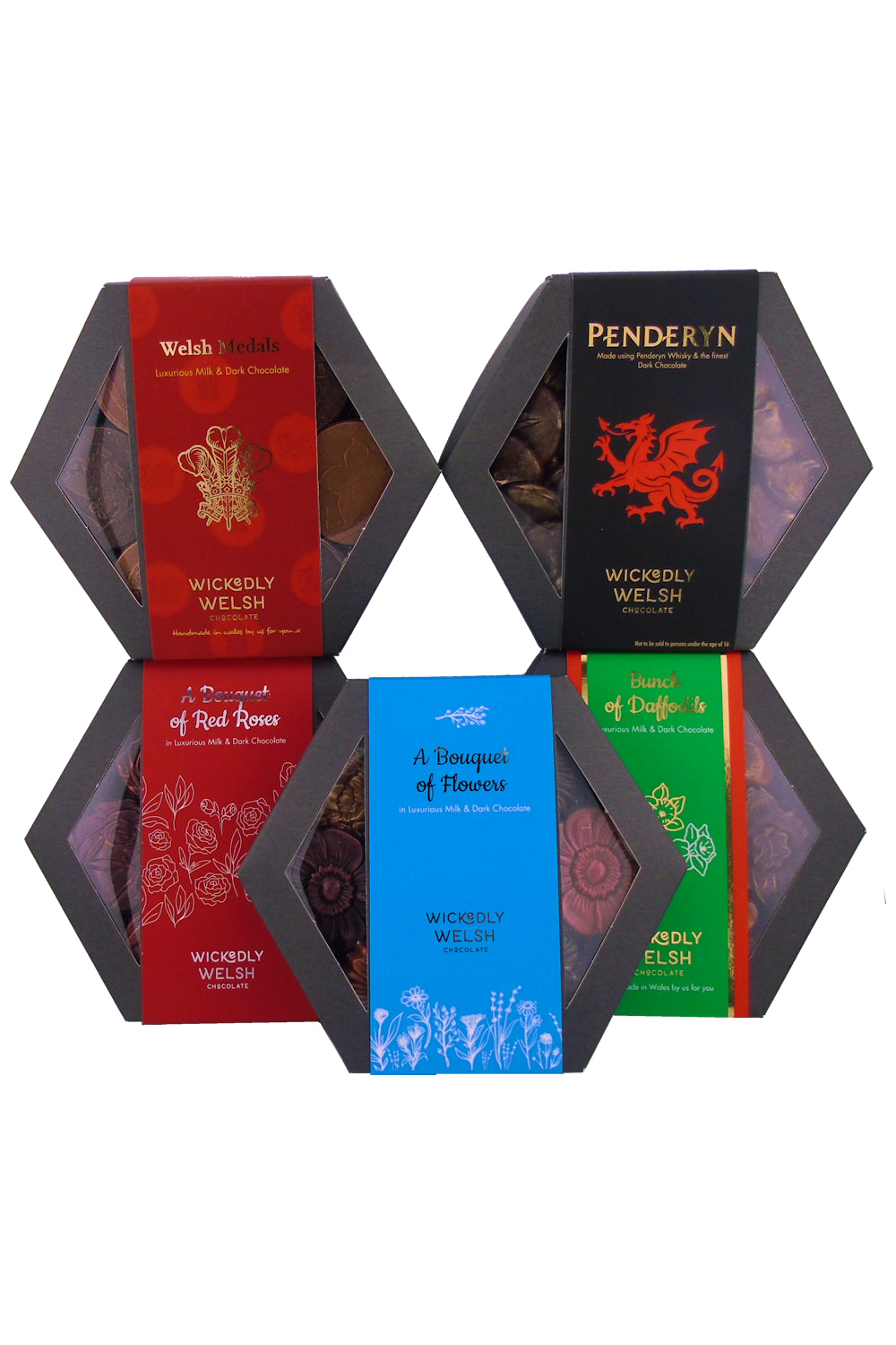 Party Gift Box Bundle - Wickedly Welsh Chocolate