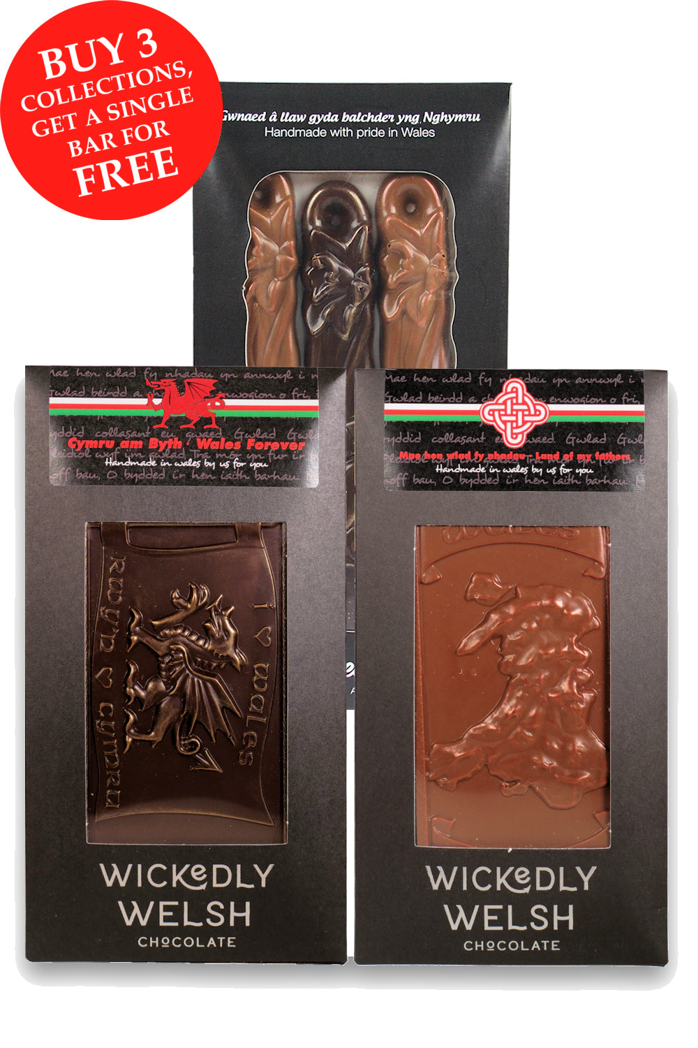 Your 'Welsh Pride' Gift Collection – Wickedly Welsh Chocolate